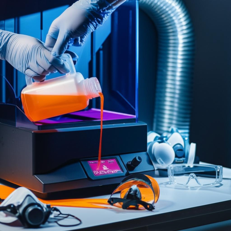 Safe Resin 3D Printing: PPE & Ventilation Guide